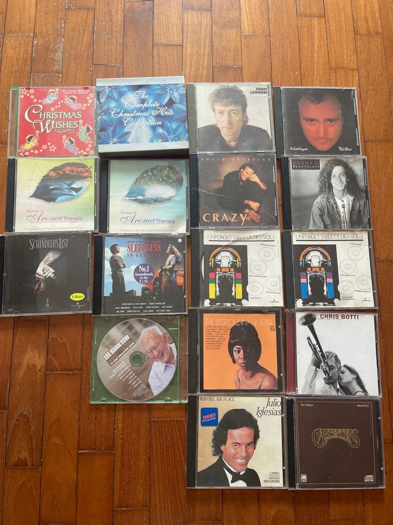 Assorted Music CDs - John Lennon, Julio Iglesias, Hobbies & Toys, Music ...