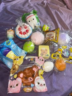 ASSORTED SQUISHIES, Hobbies & Toys, Toys & Games on Carousell
