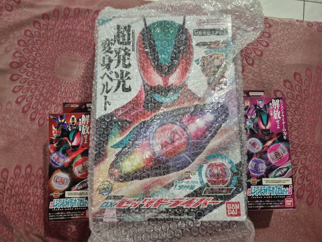Bandai Kamen Rider Zeztz Driver and capsem set 3, Hobbies & Toys, Toys ...