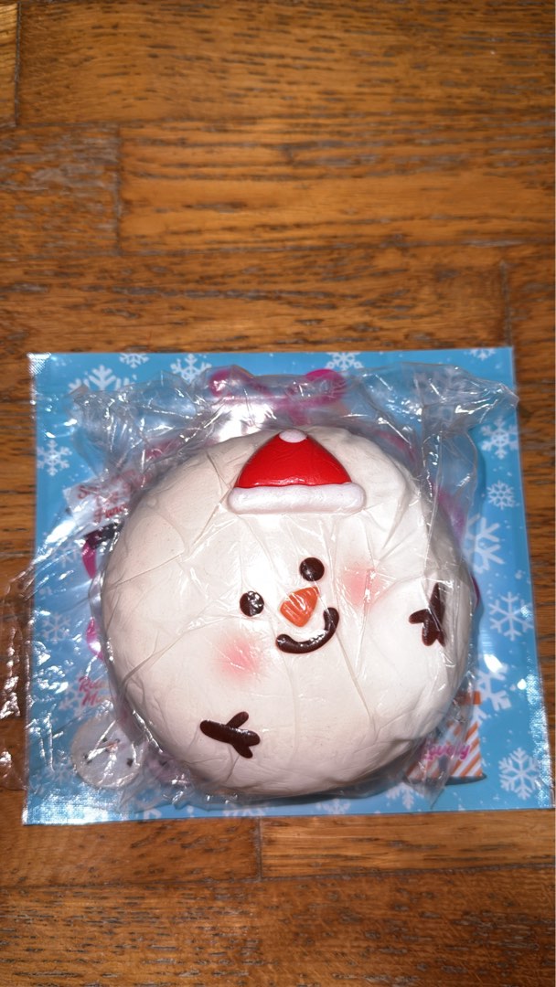 Bingbing white snowman egg milk pancake squishy, Hobbies & Toys, Toys ...
