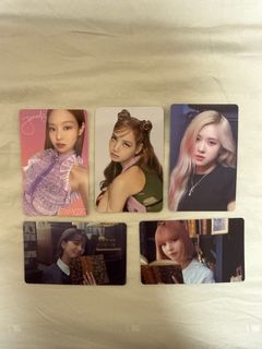 Blackpink Jennie Card Set, Hobbies & Toys, Memorabilia & Collectibles ...