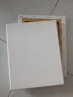 A2 Blank White Canvas, Hobbies & Toys, Stationery & Craft, Craft ...