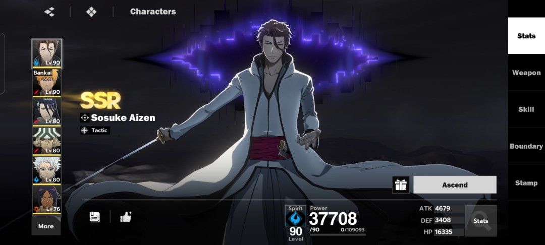 Bleach Soul Resonance 7 SSR Account, Video Gaming, Video Games, Others ...