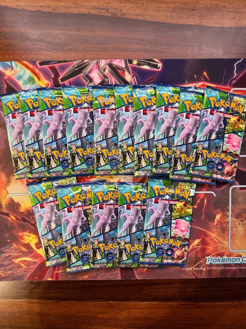 Pokemon Go Booster Pack Packs, Hobbies & Toys, Toys & Games on Carousell