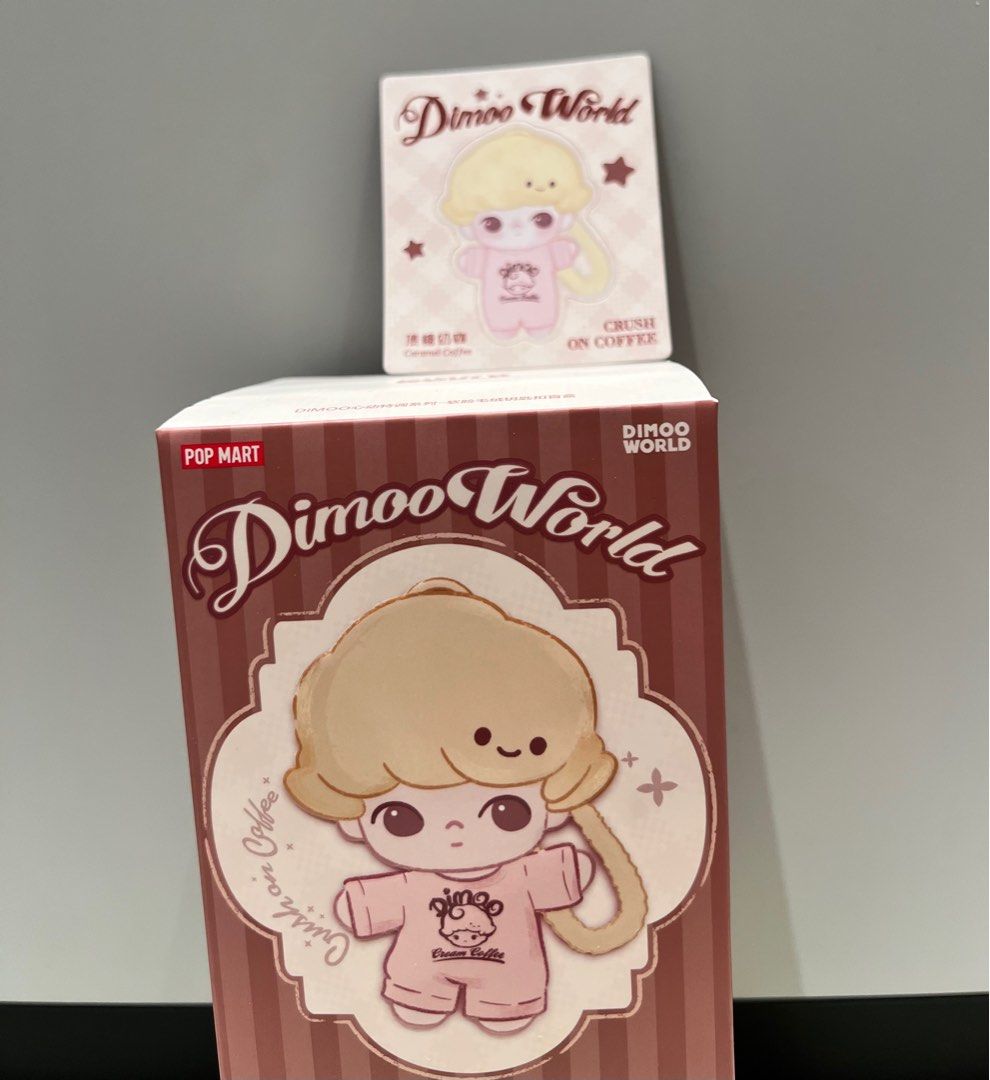 BNIF Dimoo World Crush on Coffee Figure, Hobbies & Toys, Toys & Games ...