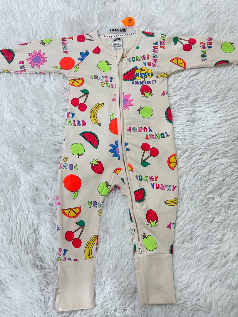 Bonds The Wiggles Wondersuit Fruit Salad, Babies & Kids, Babies & Kids ...