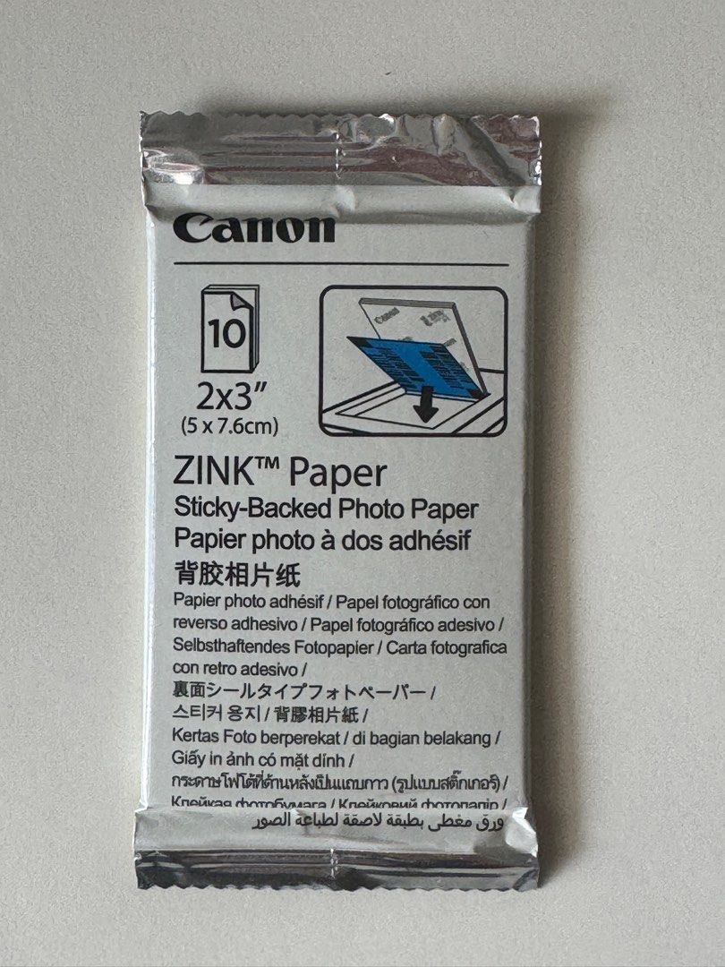 Canon ZINK Sticky-Backed Photo Paper, Photography, Photography ...