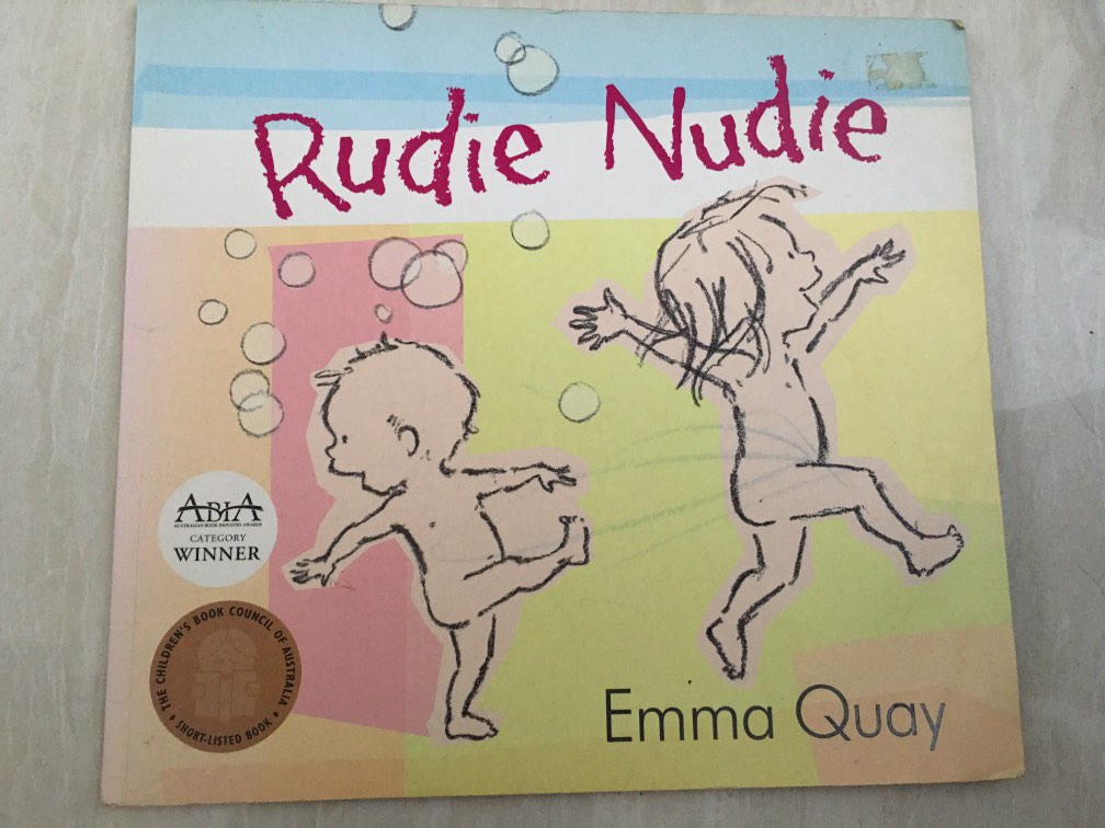 Children book : Rudie Nudie (Emma Quay), Hobbies & Toys, Books ...