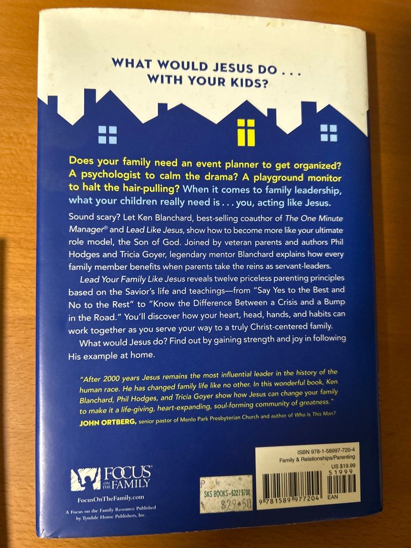 Christian books: Lead your family like Jesus by Ken Blanchard, Hobbies ...