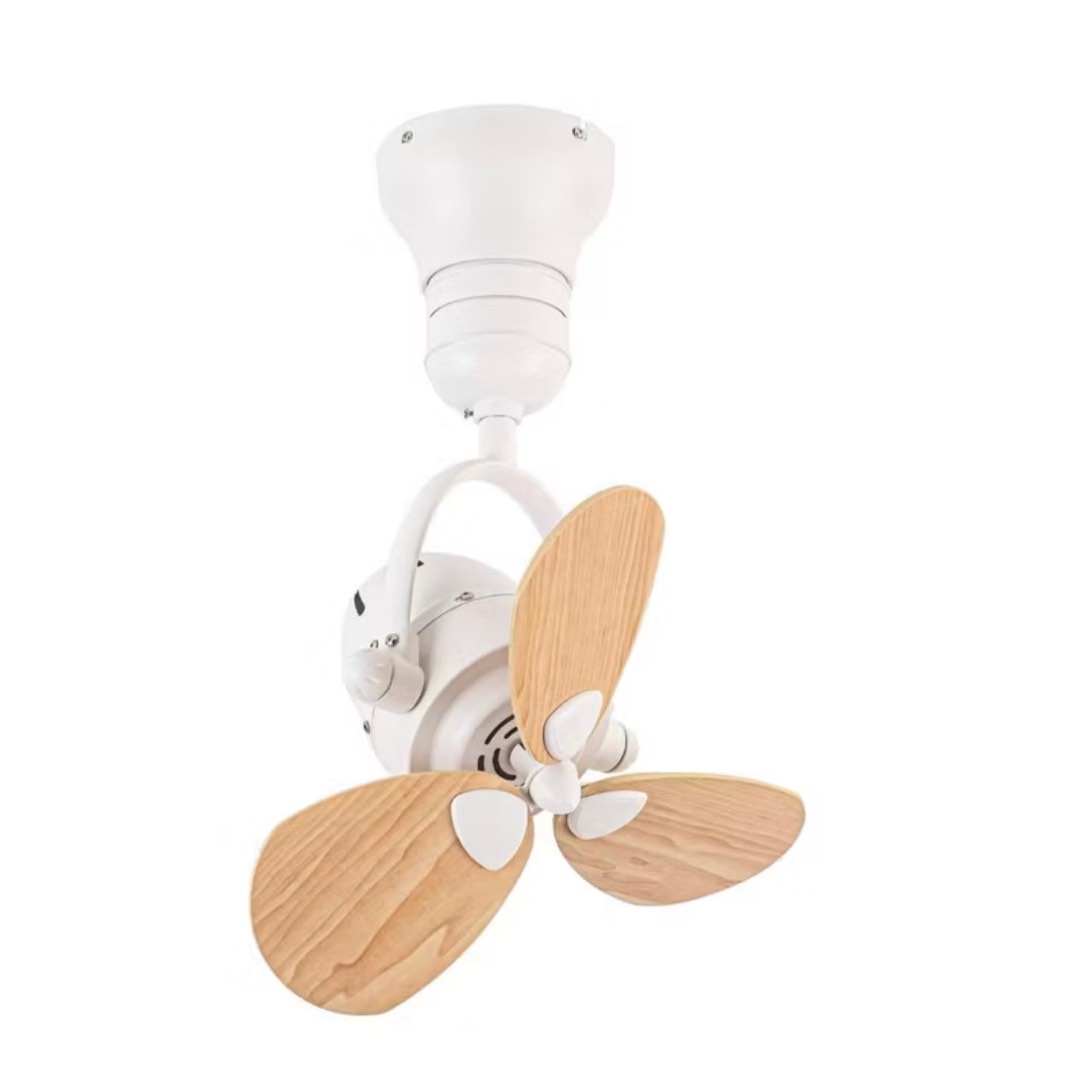 CO-FAN DUAL Ceiling Fan - White/Pine, Furniture & Home Living, Lighting ...