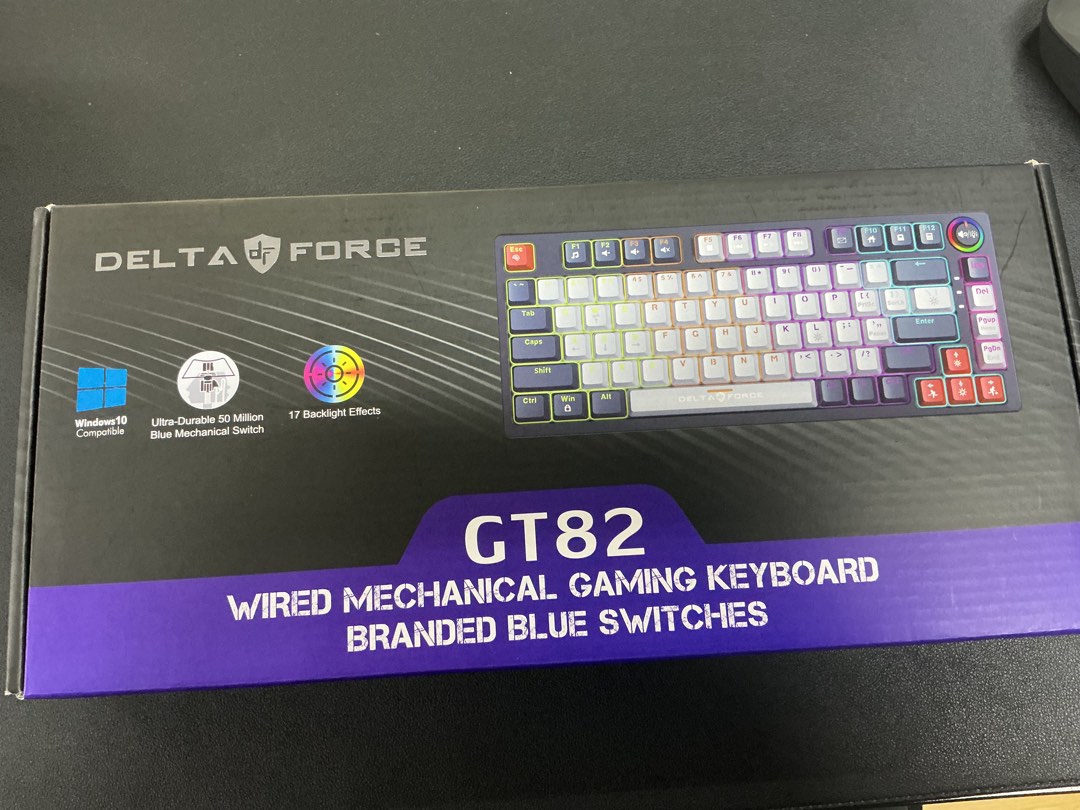 Delta Force GT82 Keyboard, Computers & Tech, Parts & Accessories ...