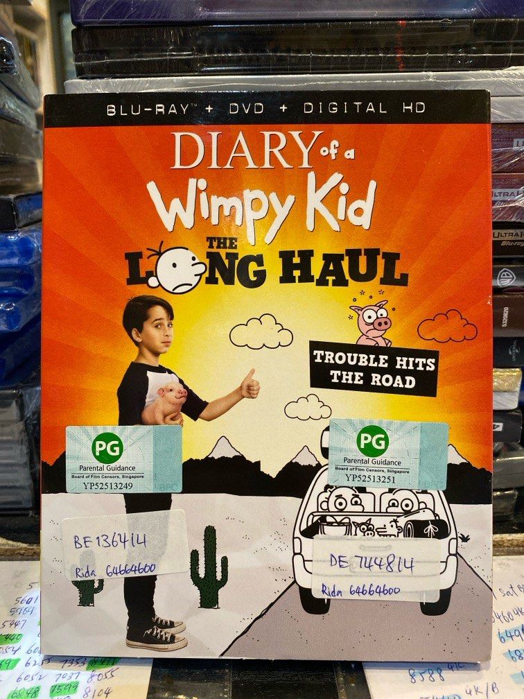 Diary of a Wimpy Kid: The Long Haul (BR + DVD), Hobbies & Toys, Music ...