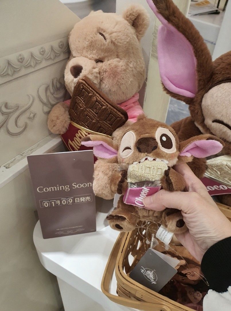 Disney Stitch and Winnie the Pooh Chocolate series Jan 2026, Hobbies ...