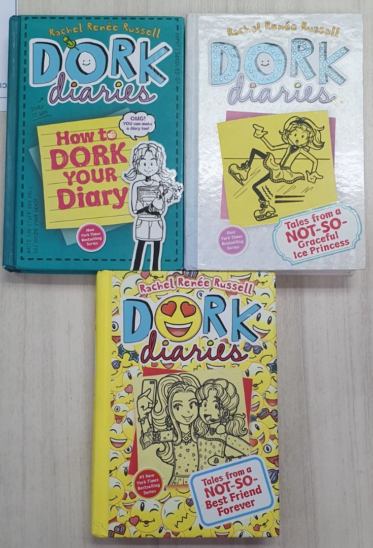 Dork Diaries Book Series by Rachel Renée Russell, Hobbies & Toys, Books ...
