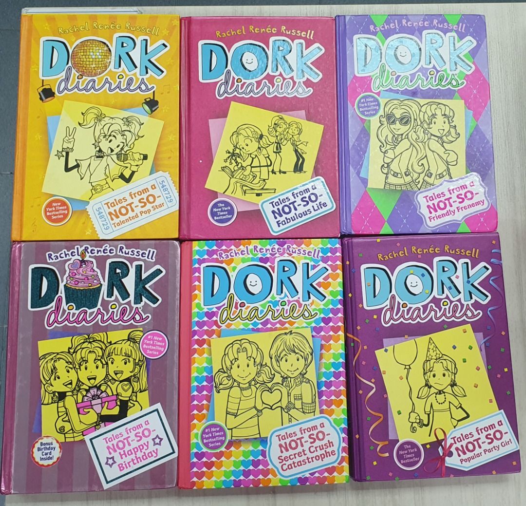 Dork Diaries Book Series by Rachel Renée Russell, Hobbies & Toys, Books ...