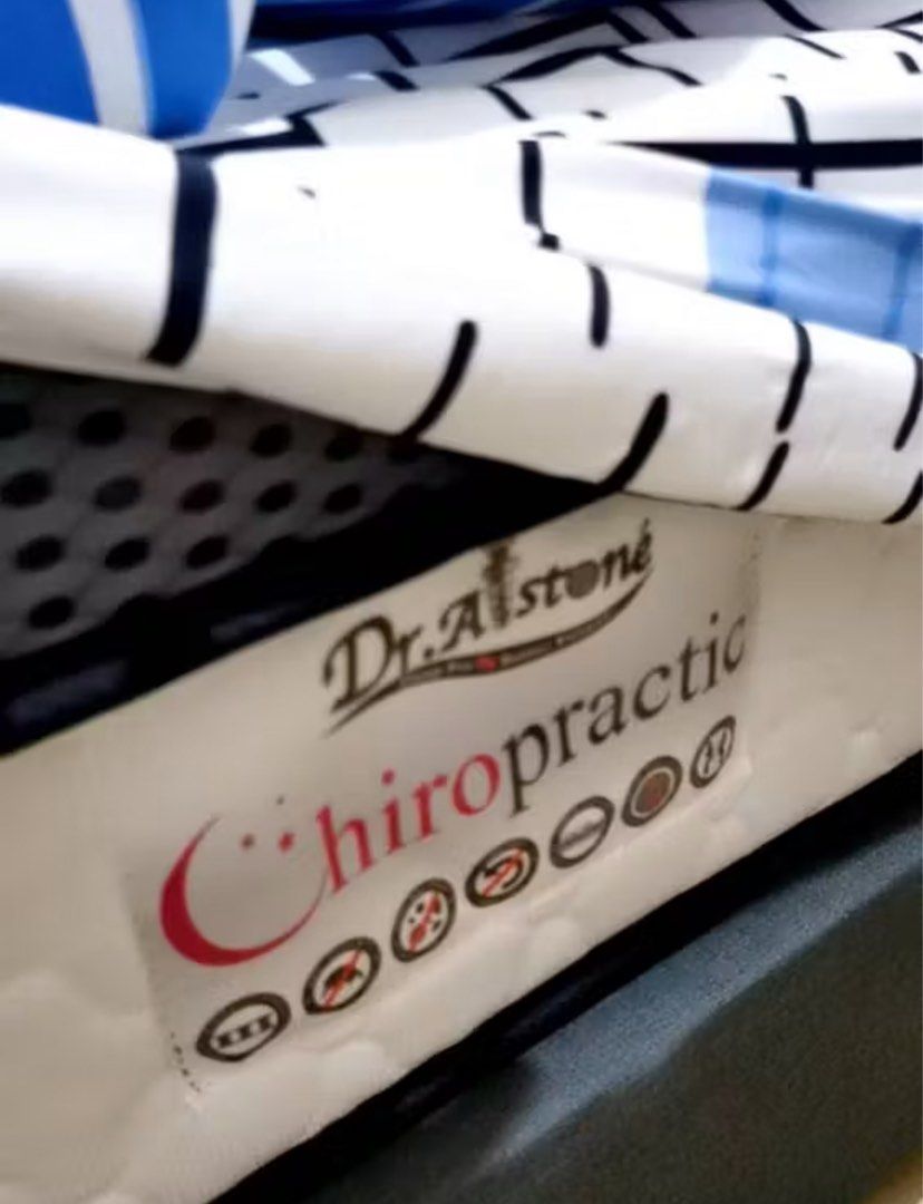 Dr. Alstone Chiropractic Spring Mattress Queen, Furniture & Home Living ...