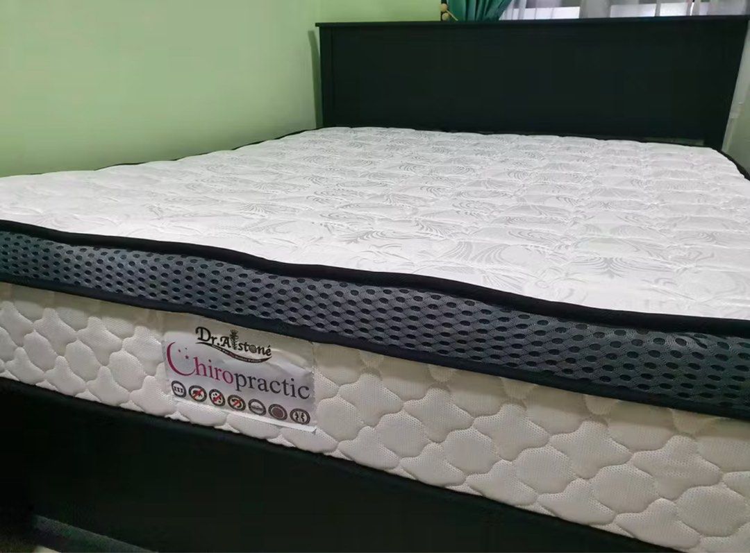 Dr. Alstone Chiropractic Spring Mattress Queen, Furniture & Home Living ...