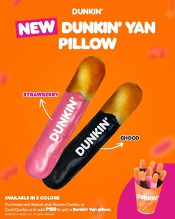 Dunkin' Bavarian Pillow, Hobbies & Toys, Toys & Games on Carousell