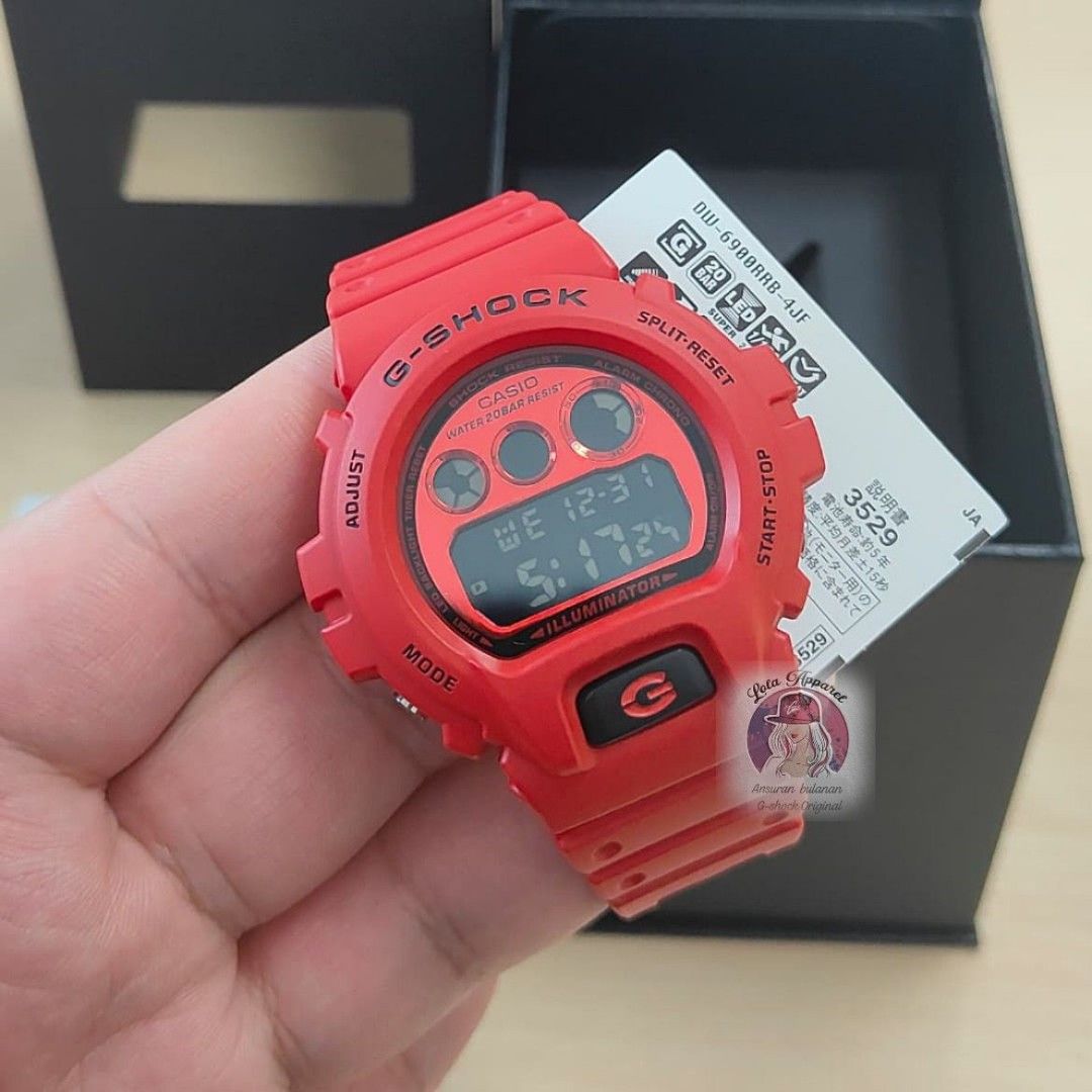 DW 6900RRB 4JF ANSURAN 3 BULAN RM350 × 3 BULAN, Men's Fashion, Watches ...