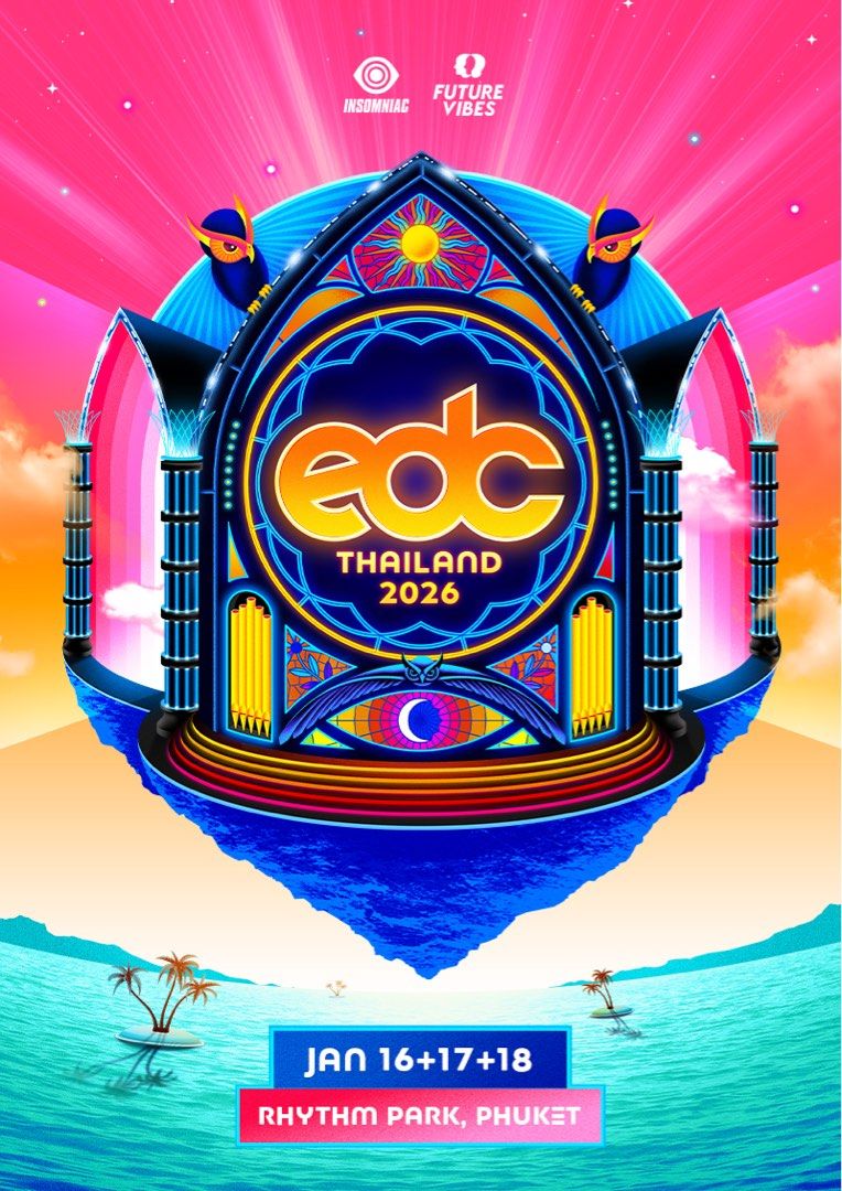 EDC Thailand 2026 - 3-Day VIP x2, 門票＆禮券, 活動門票 - Carousell