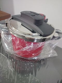 teflon pressure cooker non stick pot, TV & Home Appliances, Kitchen ...