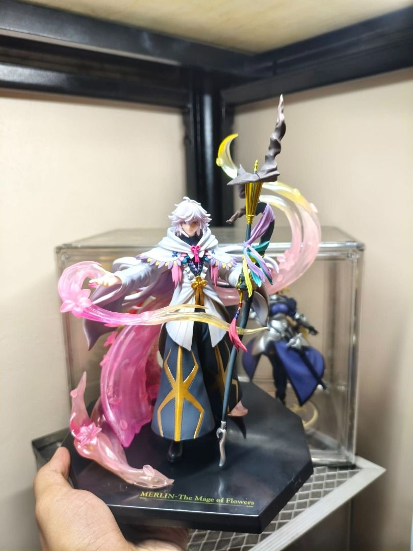 FATE GRAND ORDER FAZ Merlin The Mage of Flowers Figure, Hobbies & Toys ...
