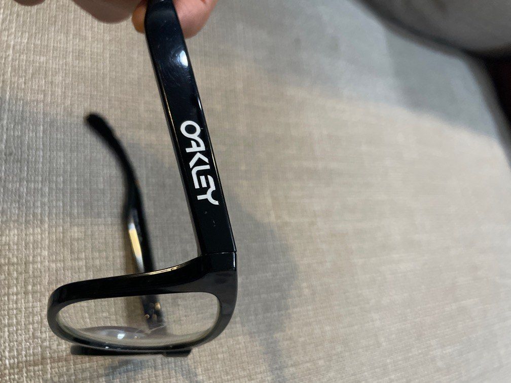 FROM ₱9,600! Oakley Frogskins™ Low Bridge Fit | Black Square Eyeglass ...