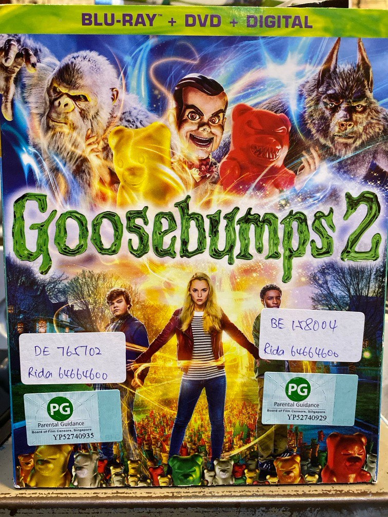 Goosebumps 2 (BR + DVD), Hobbies & Toys, Music & Media, CDs & DVDs on ...