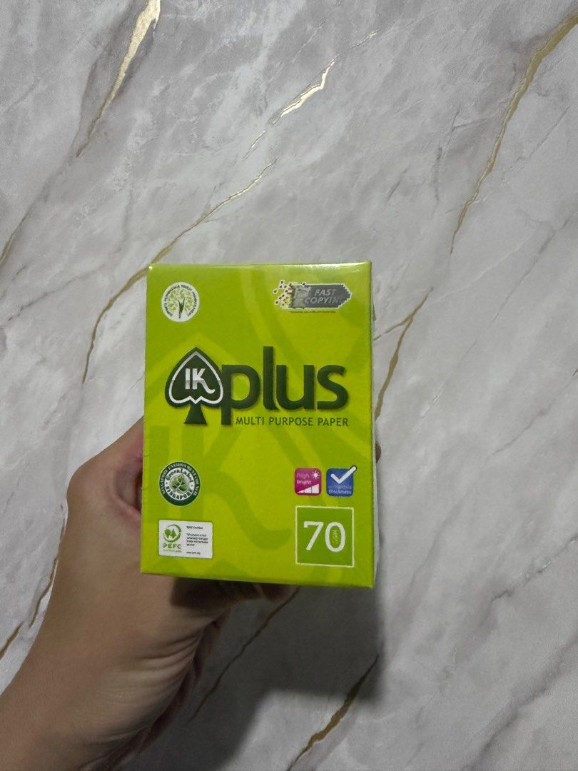 IK Plus Multi Purpose Paper - 70gsm, Hobbies & Toys, Stationery & Craft ...