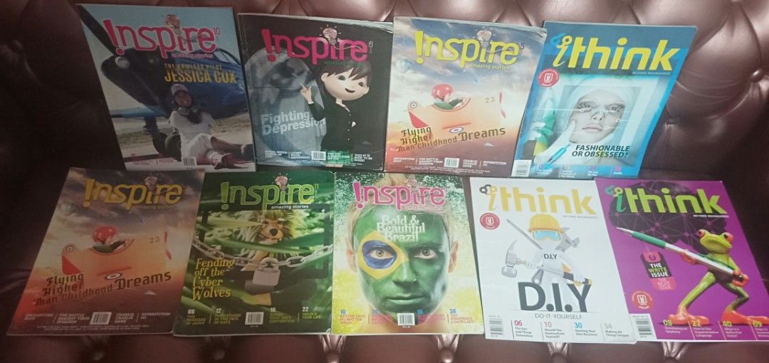 Inspire & iThink Magazines - Assorted Issues, Hobbies & Toys, Books ...