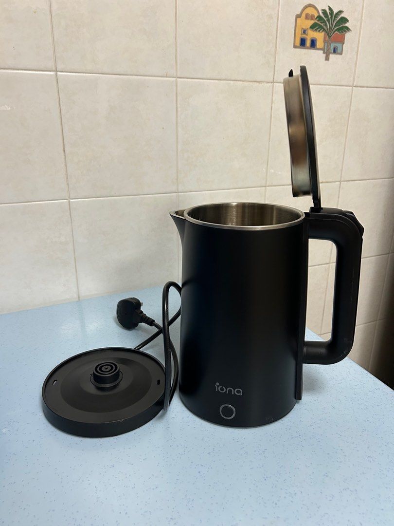 Iona Electric Kettle - Black, TV & Home Appliances, Kitchen Appliances ...