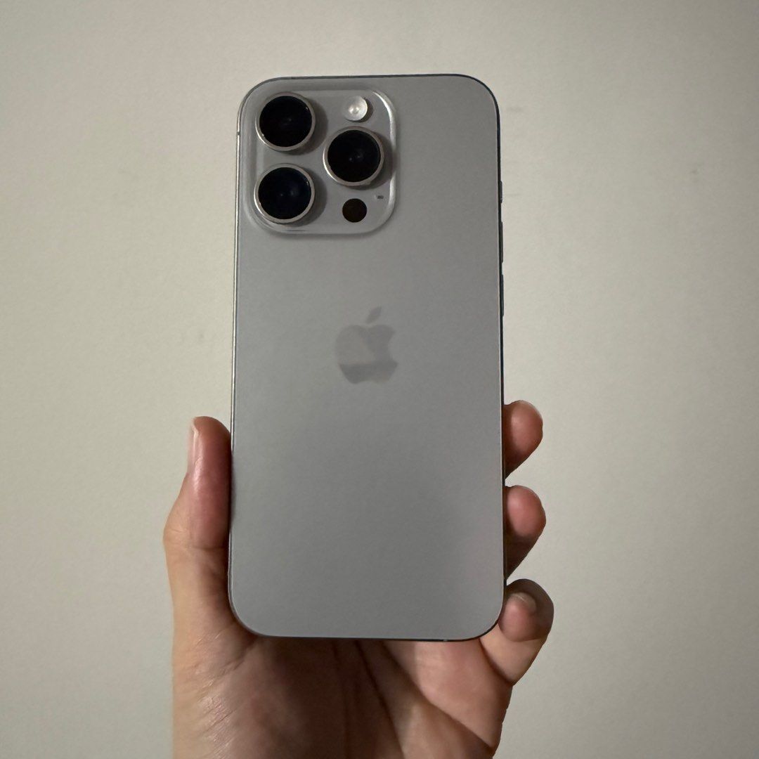 iPhone 15 Pro 256GB Natural Titanium, Mobile Phones & Gadgets, Mobile ...