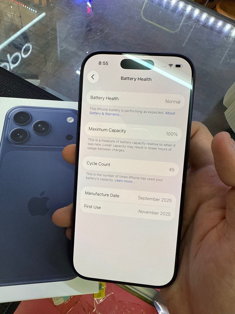 iPhone 17 Pro Deep Blue 256GB, Mobile Phones & Gadgets, Mobile Phones ...