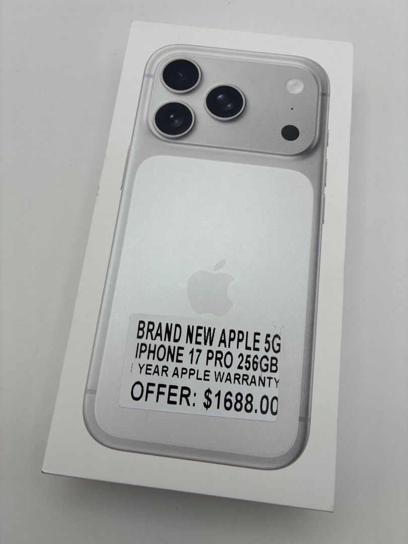 iPhone 17 Pro Silver 256GB, Mobile Phones & Gadgets, Mobile Phones ...