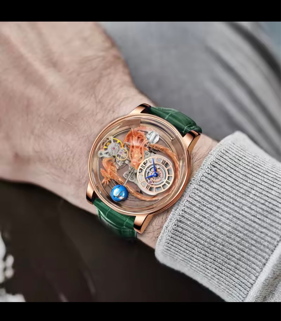 Jacob & Co Dragon Tourbillion Watch, Luxury, Watches on Carousell