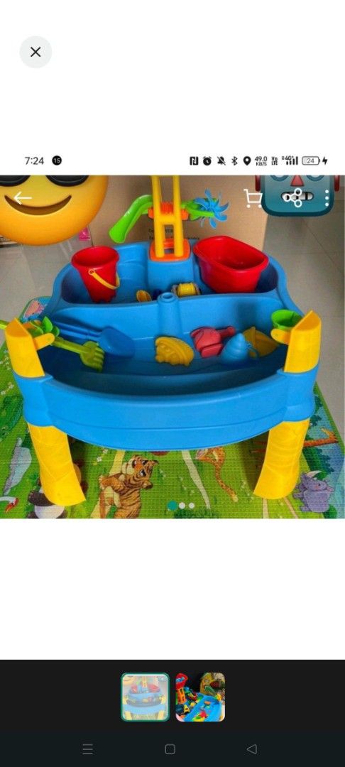 Kids' Sand and Water Table, Hobbies & Toys, Toys & Games on Carousell
