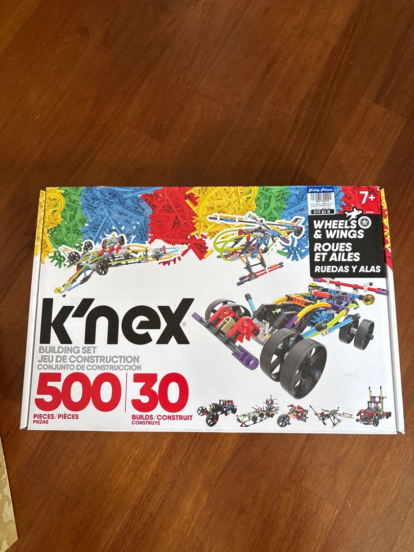 K'NEX Wheels & Wings Building Set, Hobbies & Toys, Toys & Games on ...