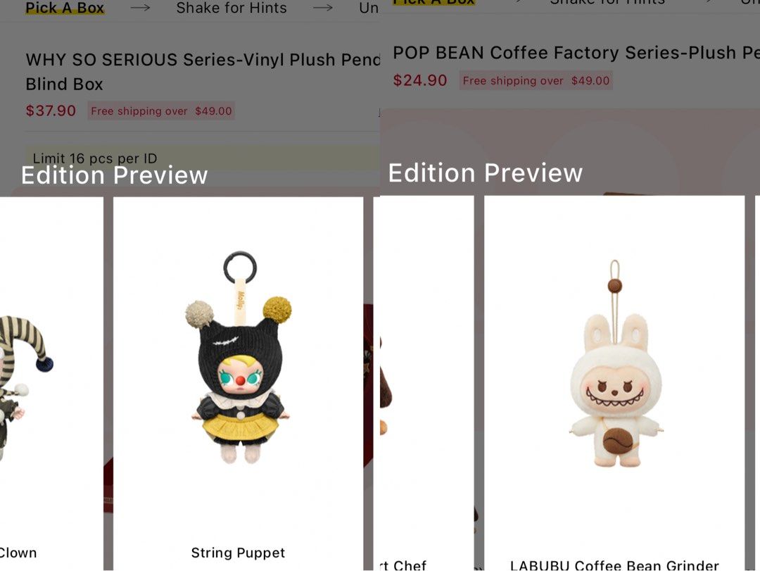 Labubu coffee factory and Molly WSS, Hobbies & Toys, Toys & Games on ...