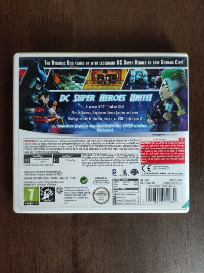 LEGO Batman 2: DC Super Heroes - Nintendo 3DS, Video Gaming, Video ...