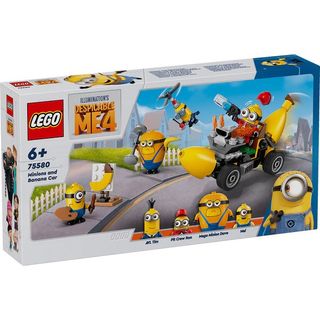LEGO Despicable Me 4 Minions and Banana Car Set 75580, Hobbies & Toys ...