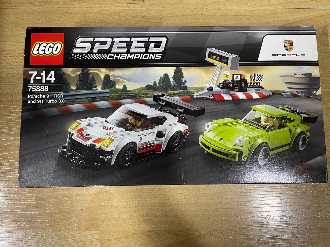 LEGO Speed Champions Porsche 911 RSR and 911 Turbo 3.0, Hobbies & Toys ...