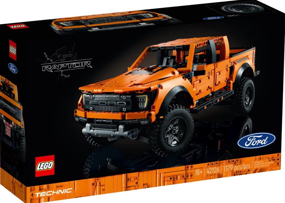 [Lego Technic] Ford F-150 Raptor (42126), Hobbies & Toys, Toys & Games ...