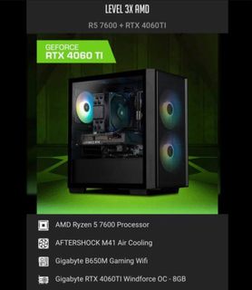 Ryzen 5 5600G + RX 6750 XT Gaming PC (Fractal North) | 16GB RAM | EVGA ...