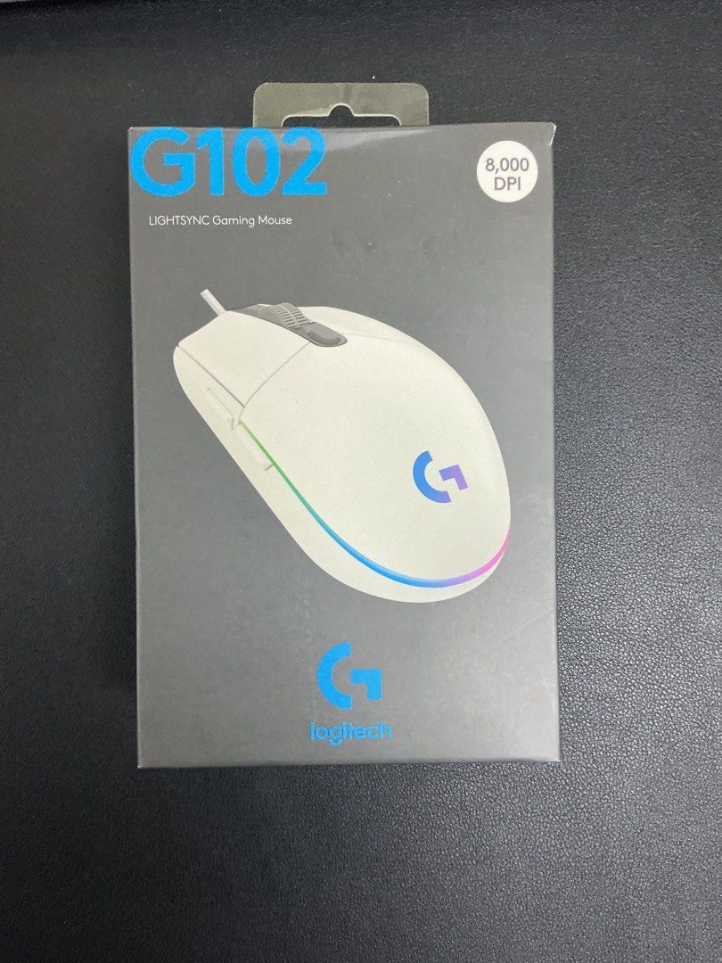 Logitech G102 Gaming Mouse (Black/White), Computers & Tech, Parts ...