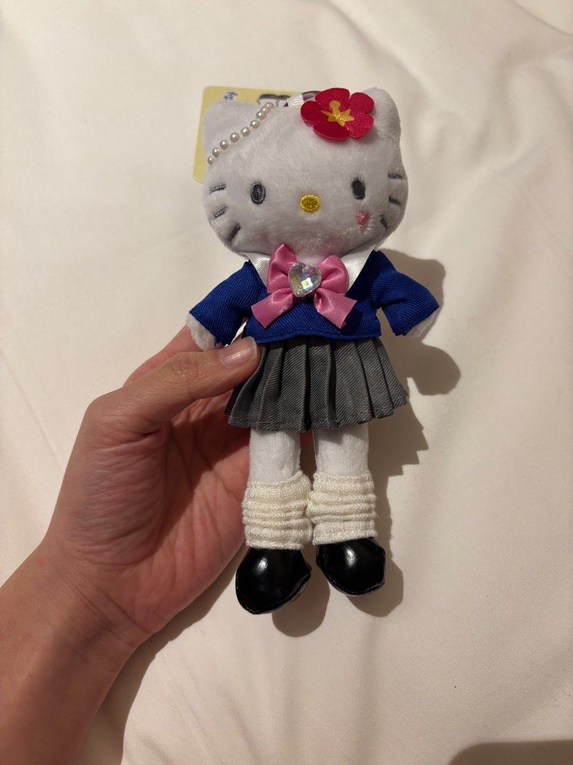Original from Japan 🇯🇵 Long Leg Hello Kitty in School Uniform, Hobbies ...