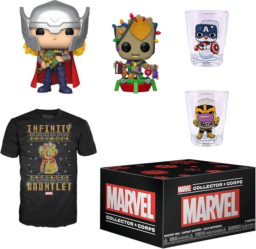Marvel Collector Corps Mystery Box - Marvel Holiday Edition, Hobbies ...