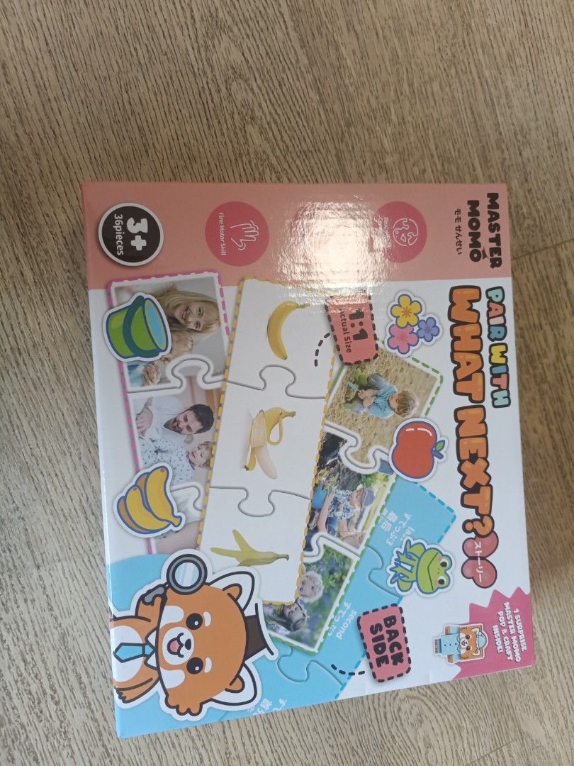 Master Momo Pair with What Next Puzzle, Hobbies & Toys, Toys & Games on ...
