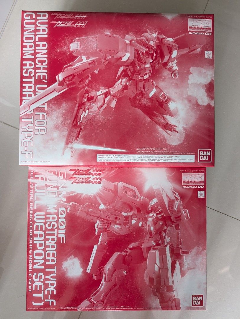 MG Gundam Astraea Type-F (Full Weapon Set) + Avalanche Unit, Hobbies ...