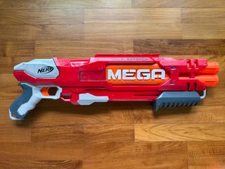 Nerf Mega Hotshock Blaster with Darts, Hobbies & Toys, Toys & Games on ...