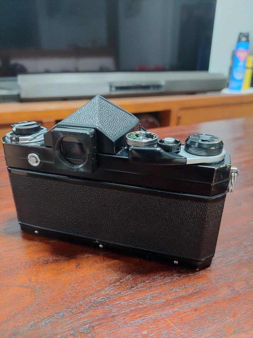 Nikon f eye level apollo black, Photography, Cameras on Carousell